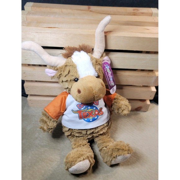 The Unbranded Brand | Toys | Dallas Texas Longhorn Plush Steer Bull Cow ...